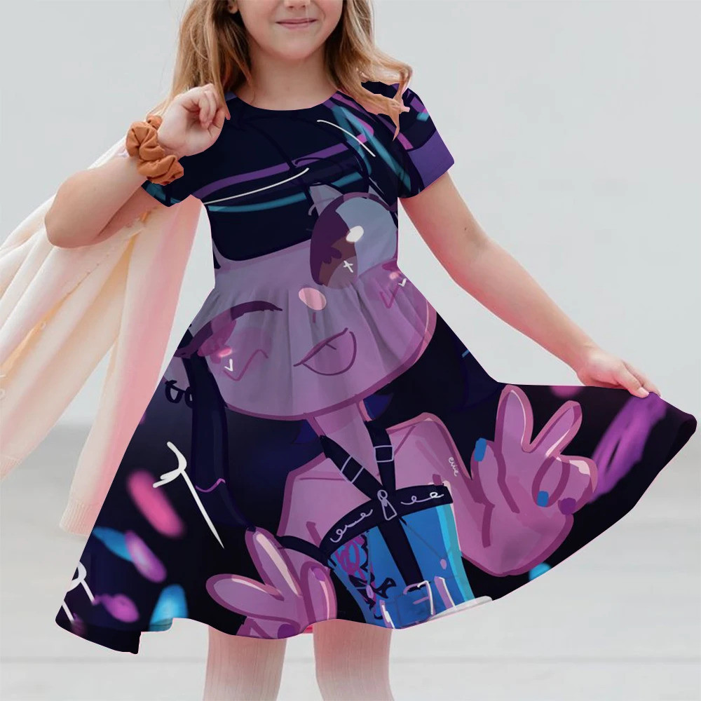 KPop Demon Hunters Huntrix Summer Party Girls Dresses KPop Demon ...