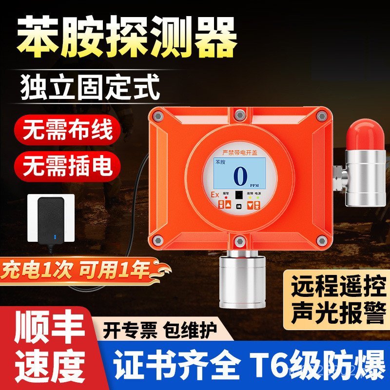 Fixed Alarm Toxic and Harmful Detector VOC Industrial Gas Independent ...