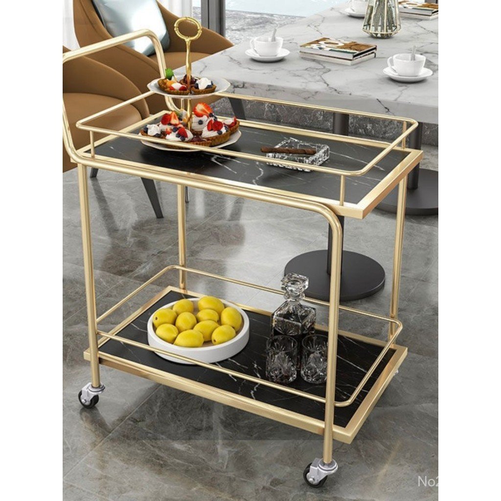 Hotel Dining Car Restaurant European Cake ktv Home Delivery Cart Push ...