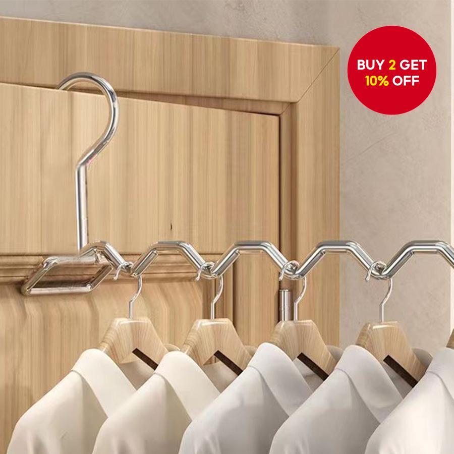 Stainless Steel Folding Drying Rack - Indoor/Outdoor Use, Space-Saving ...