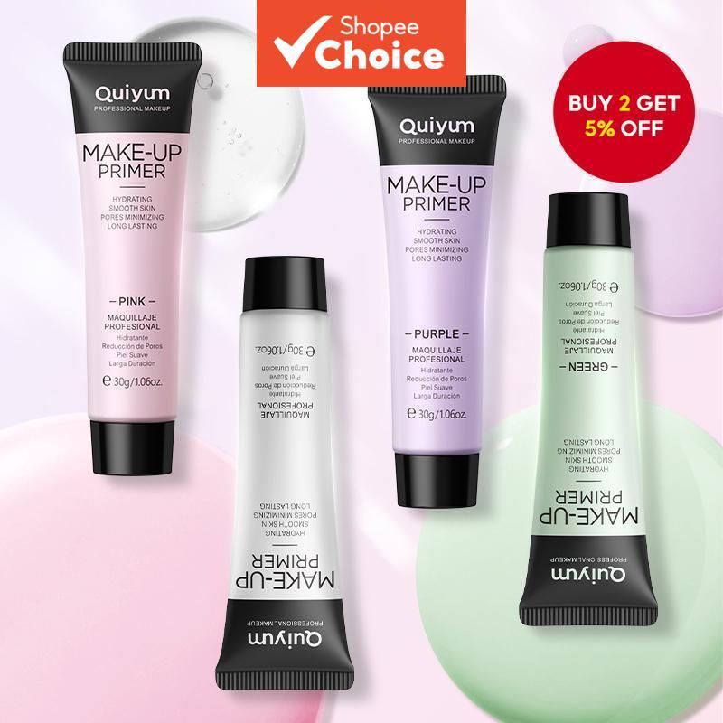 QUIYUM Make-up Primer Makeup Base Hydrating Minimize Pores Long-wearing ...