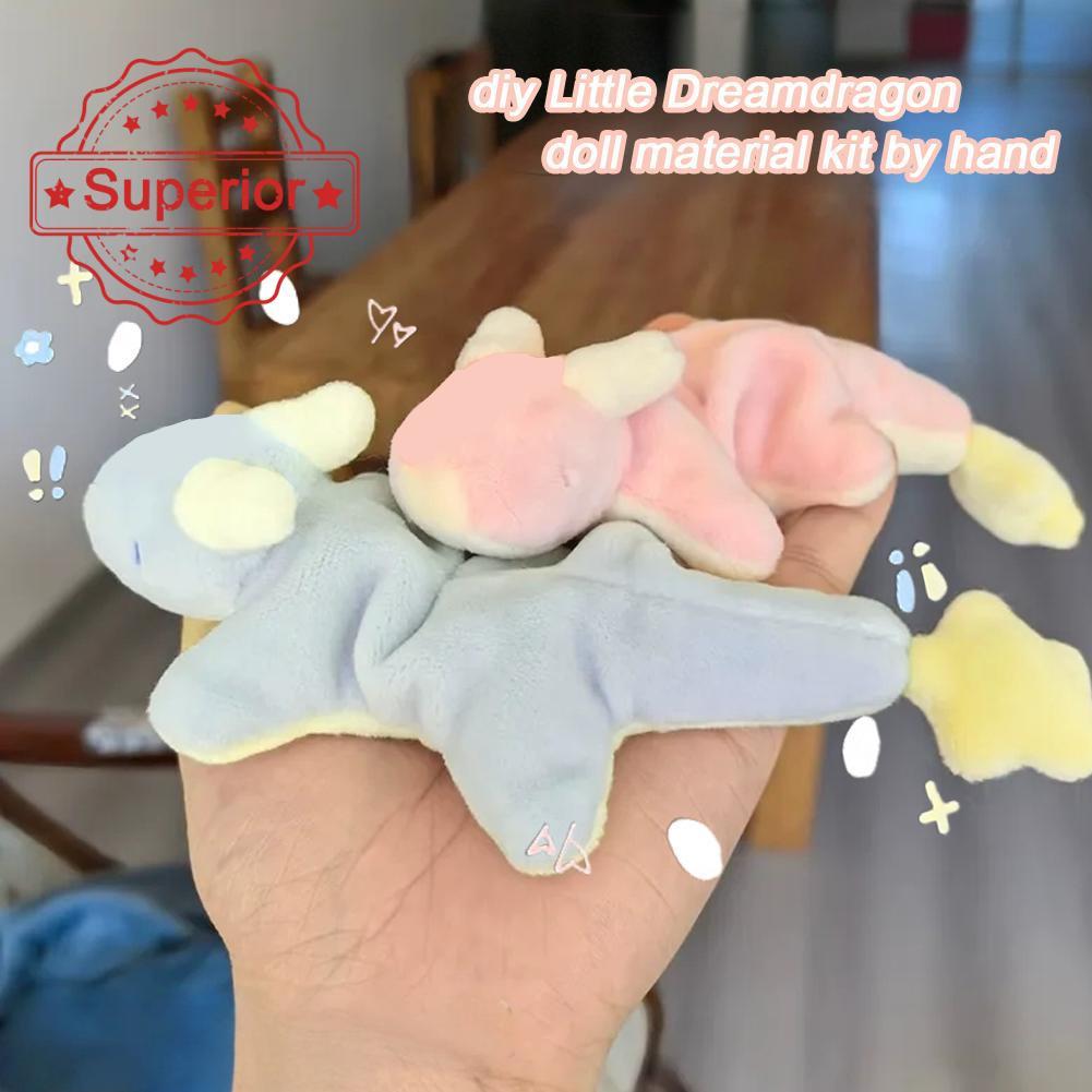 Little Dream Dragon Plush Toy Mimi Dragon Craft Kit Craft Doll Plush ...