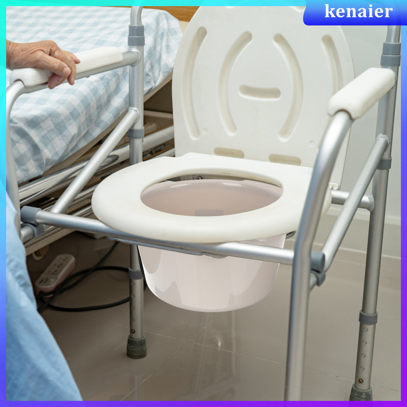 Commode Pot Replacement Bucket Potty Medical Toilet Bedpans Women Chair ...
