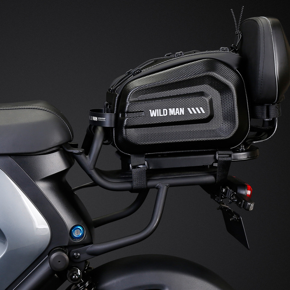 **4L WILD MAN Portable Bicycle Pannier Multifunction EVA Hard Shell ...
