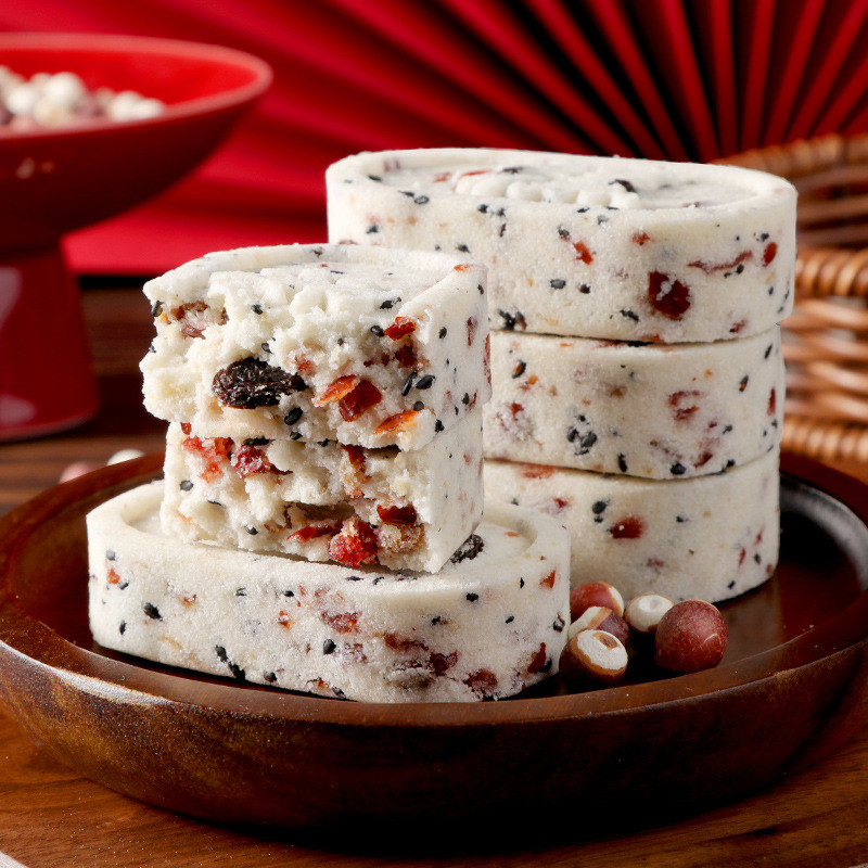 Sucrose-Free Red Date Yam Bazhen Cake Traditional Handmade Poria Gorgon ...