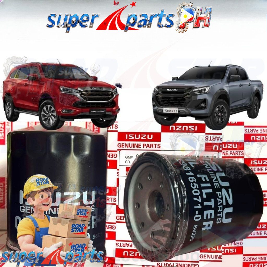 ISUZU Oil Filter for Isuzu Mux MU-X / Isuzu Dmax D-MAX 2012 to 2018 ( 8 ...