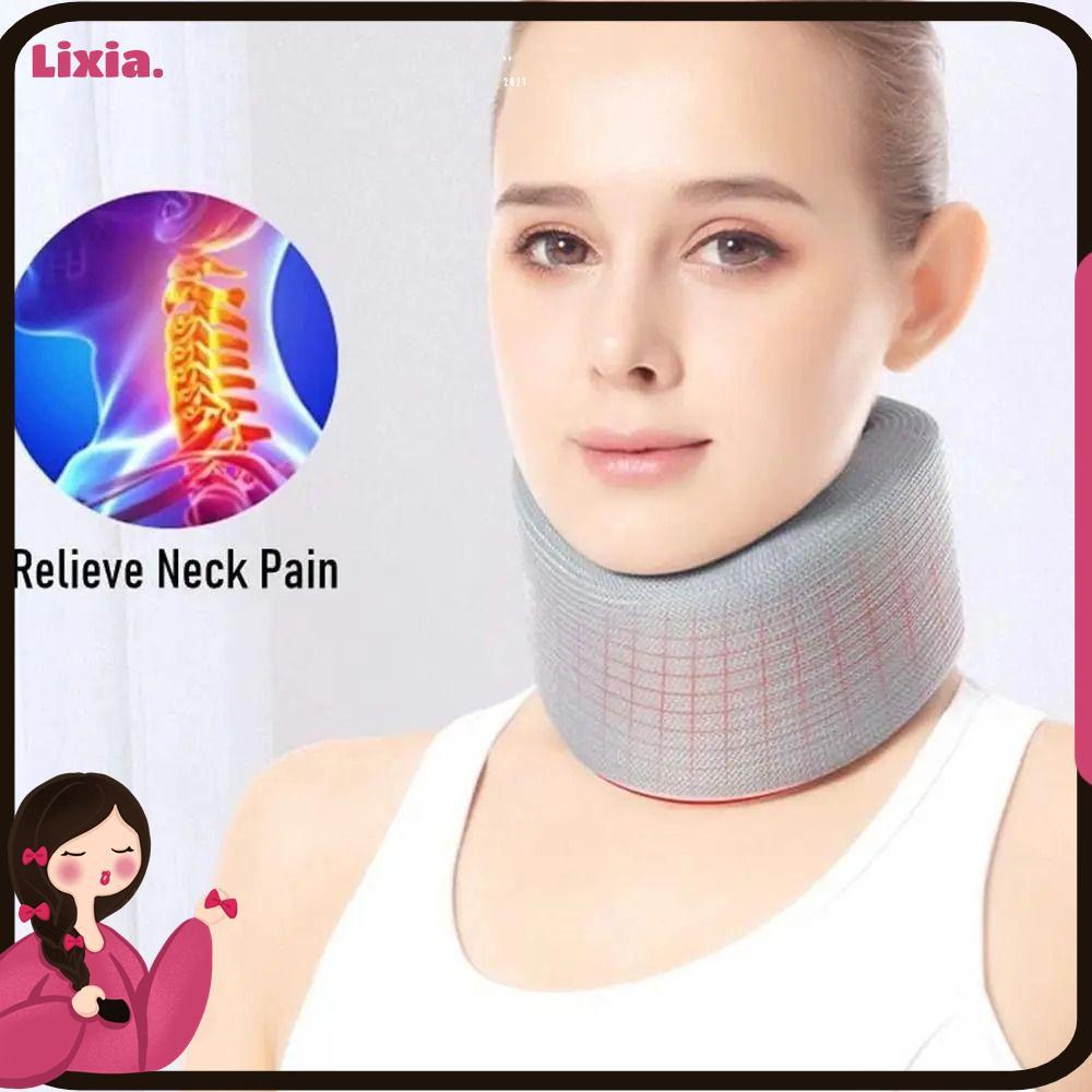 LIXIA Neck Support, Portable Adjustable Brace Neck, Health Care Men ...