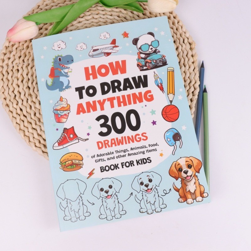 300 Cute Step-by-Step Simple Drawings How to Draw Anything for Painting ...