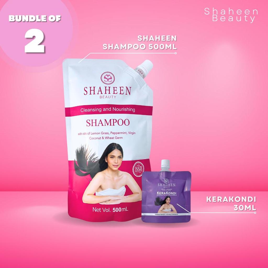 SHAHEEN BEAUTY Anti Dandruff Shampoo 500 ml Shampoo Para Sa Kuto At ...