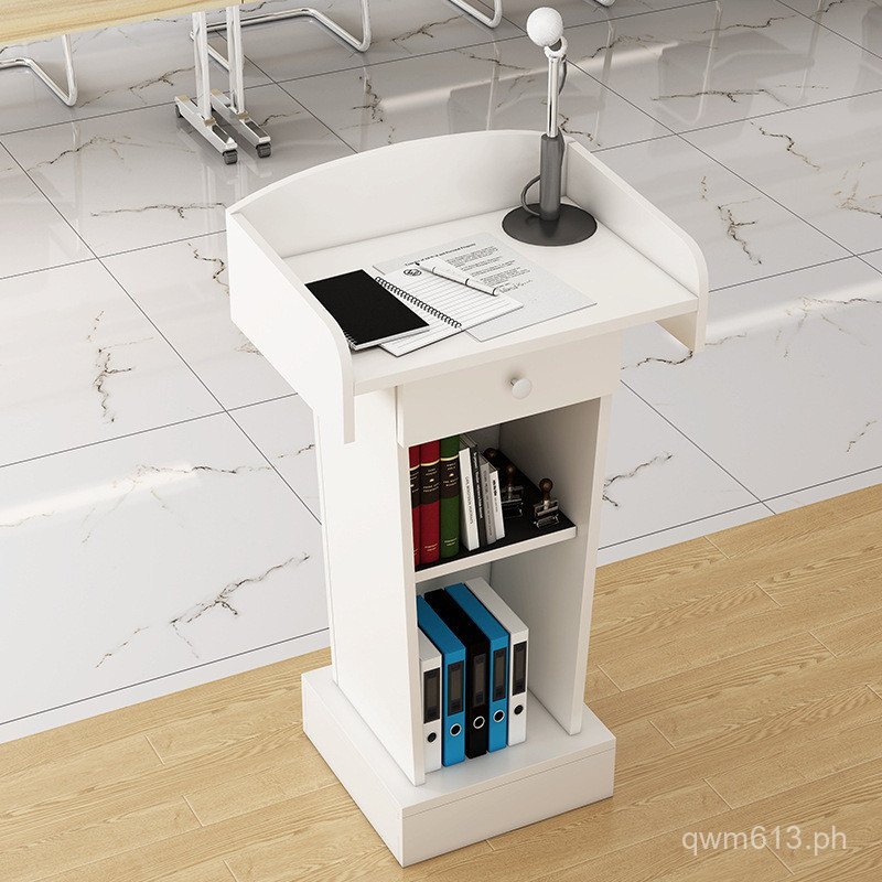 Lectern Reception Desk Simple Modern Host Desk PCEO | Shopee Philippines