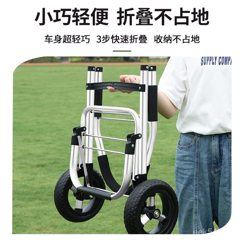 Foldable Elderly Small Shopping Cart Hand Pull Cart Household Portable ...