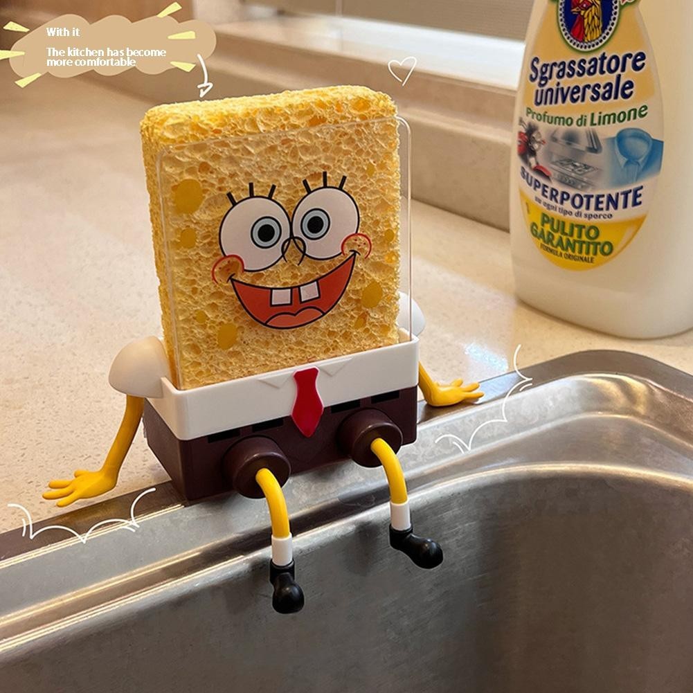 Spongebob Squarepants Drain Rack Cutesponge Drain Rack Cartoon Shelf ...