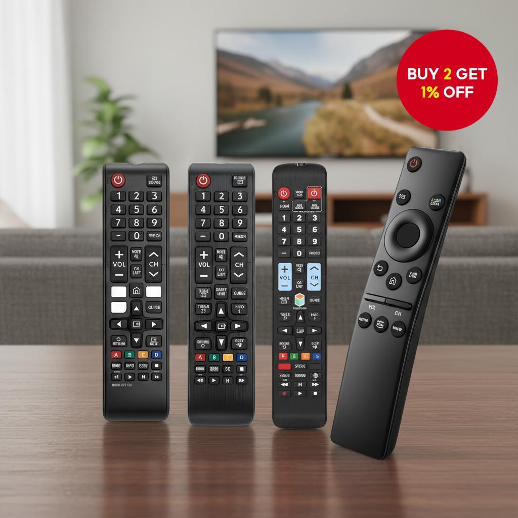 Designed for all SAMSUNG new smart TV remote controls, not compatible ...