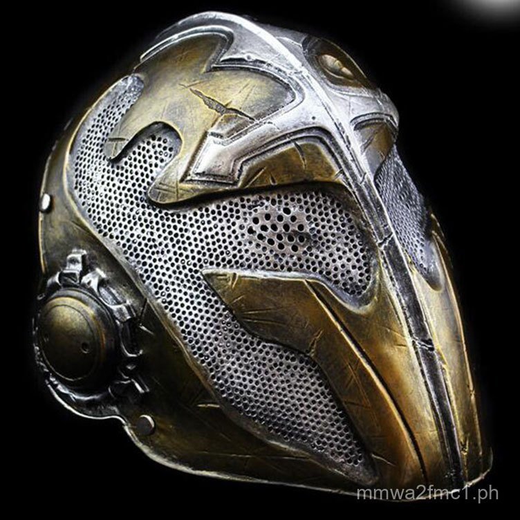 Film and Television Character Face Mask Templar Knight Mask Masquerade ...