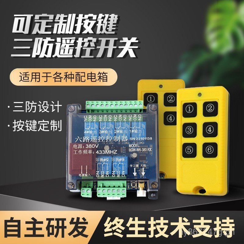 Remote Control Switch Wireless Jog/Self-Locking4Mist Cannon Machine ...