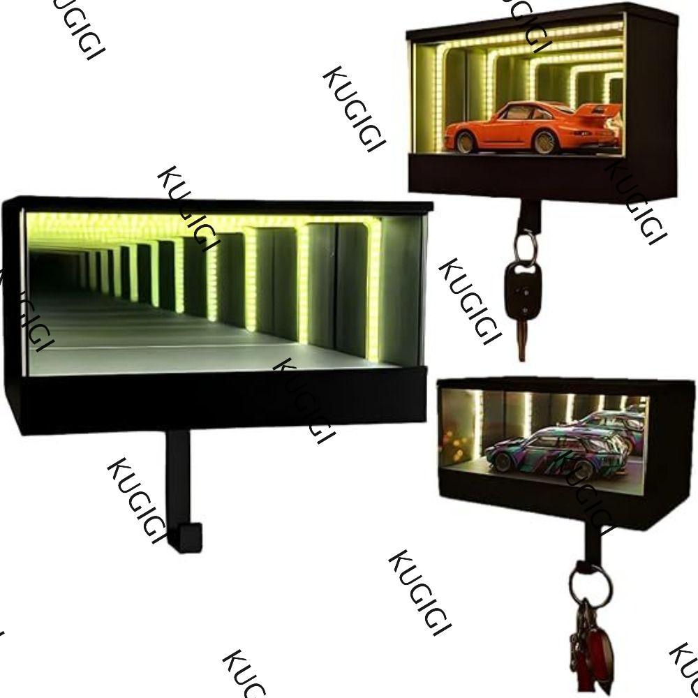 KUGIGI Car Garage Key Holder, Multifunctional Easy Installation Car Key ...