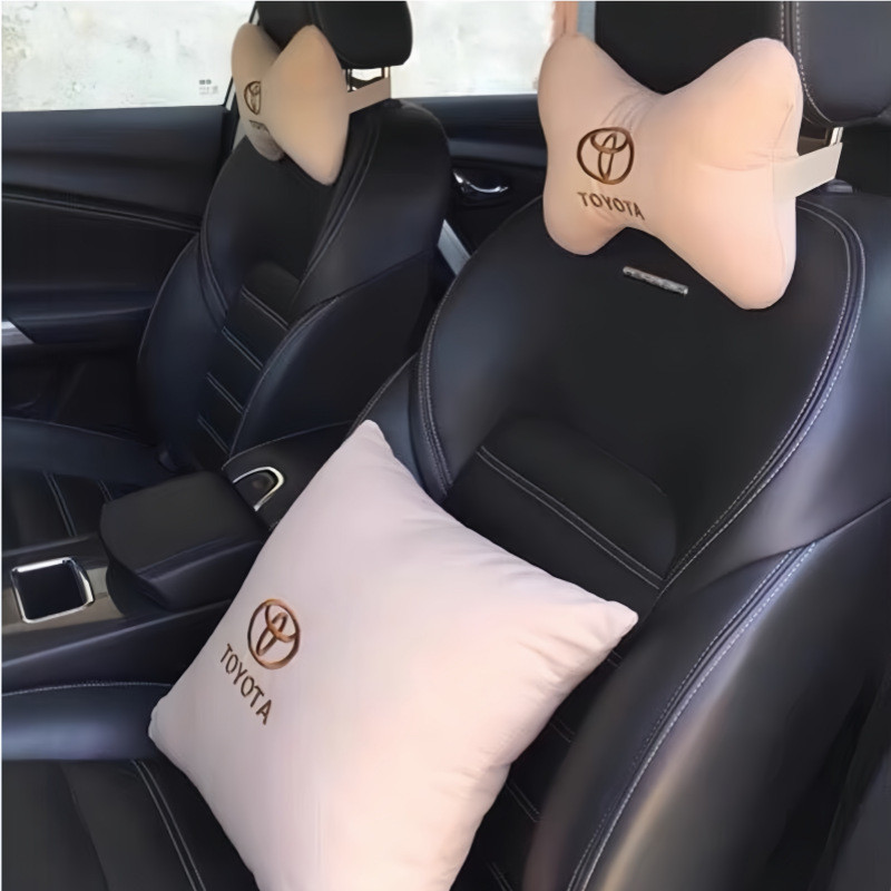 Car Headrest Car Logo Neck Pillow Pillow Four-Piece Set 4S Shop Gift ...