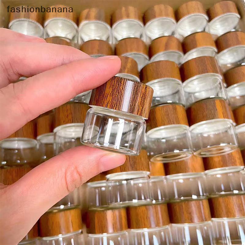 FBPH Bless Coffee Bean Glass Tube With Wood Tool Bottled Tubes Grain ...