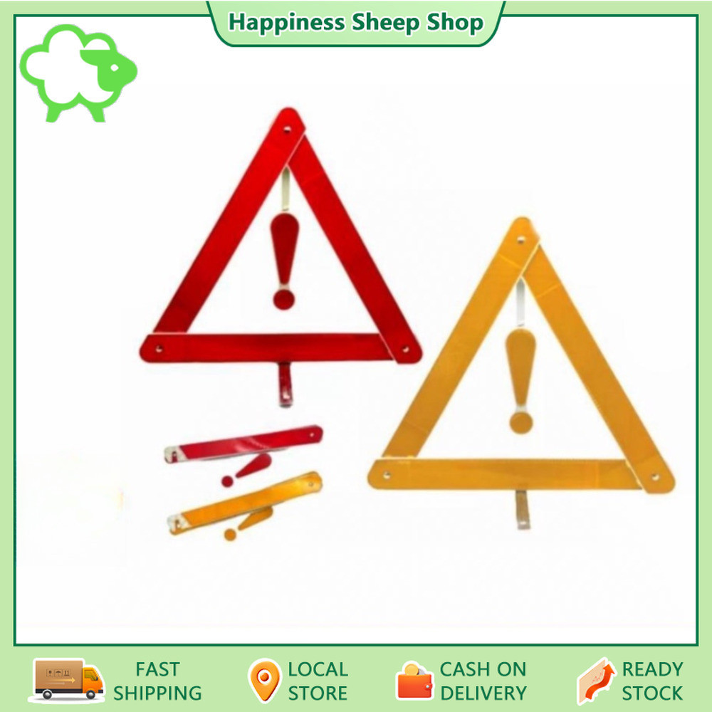 1Pcs Reflective Triangle Emergency Early Warning Device for Road Safety ...