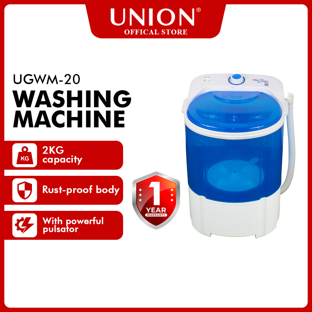 Union UGWM-20 2.0 Single Tub Washing Machine | Shopee Philippines