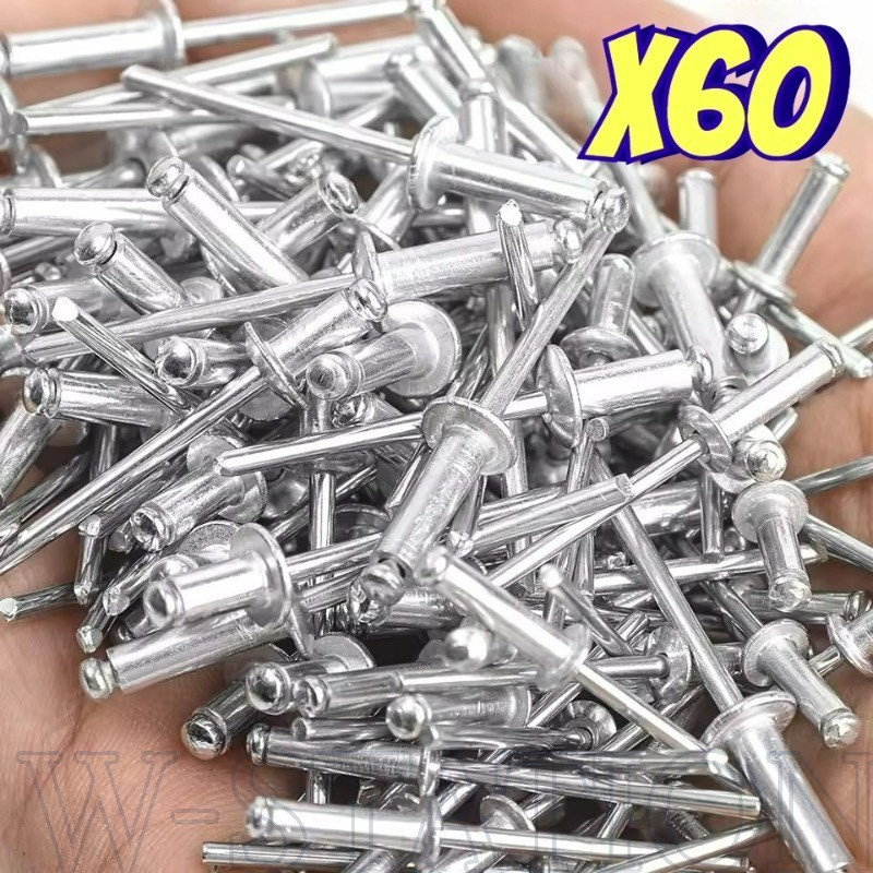 Large Flange Aluminum Alloy Rivets - Board Wall Duct Boat Fasteners ...