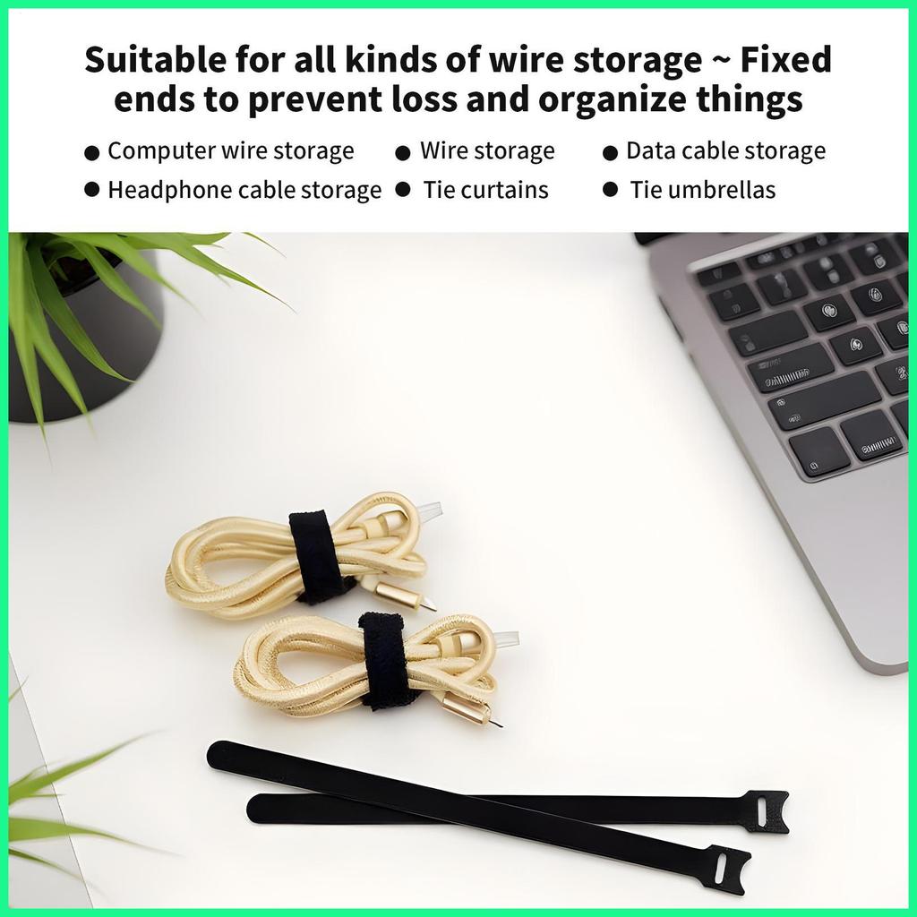 Fastening Cable Ties T-Type Adhesive Ties Fastener Tape Adhesive Straps ...