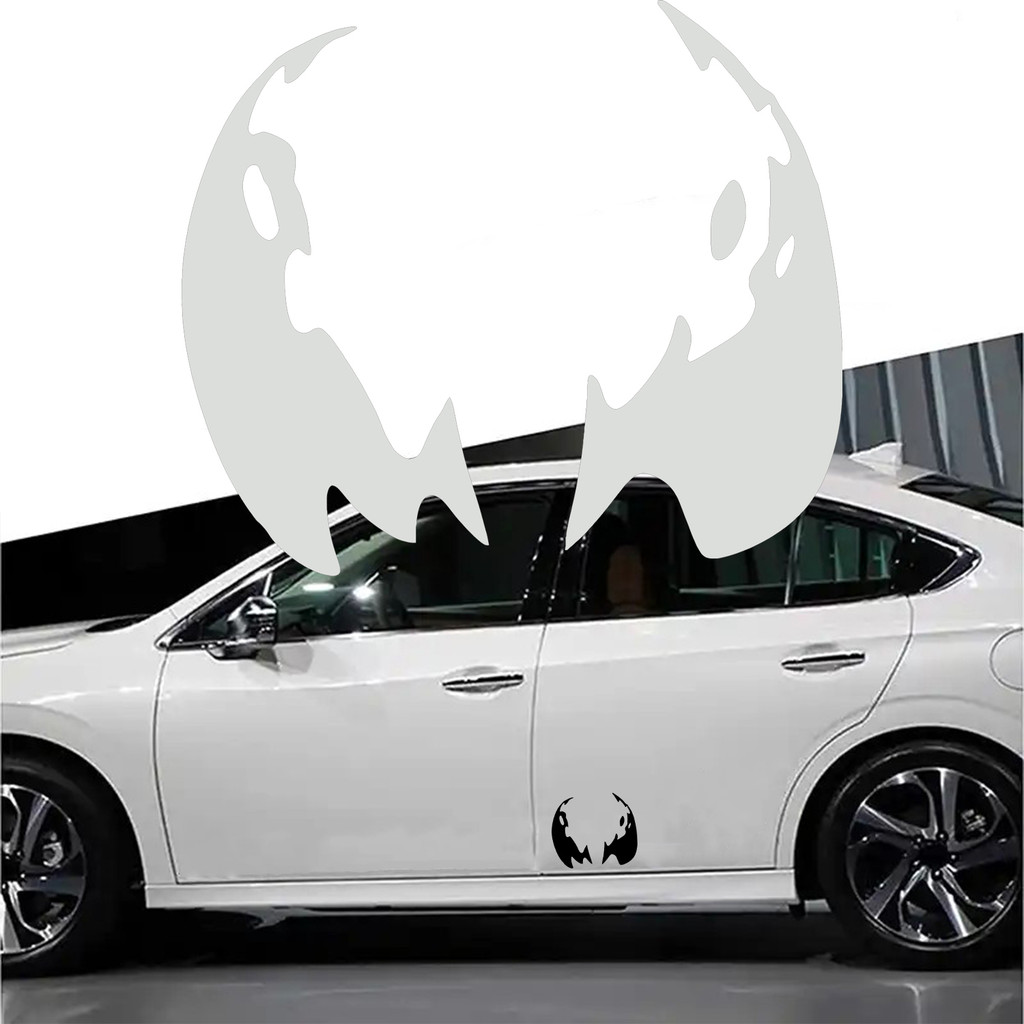 Car and motorcycle modification reflective stickers with Venom eye ...