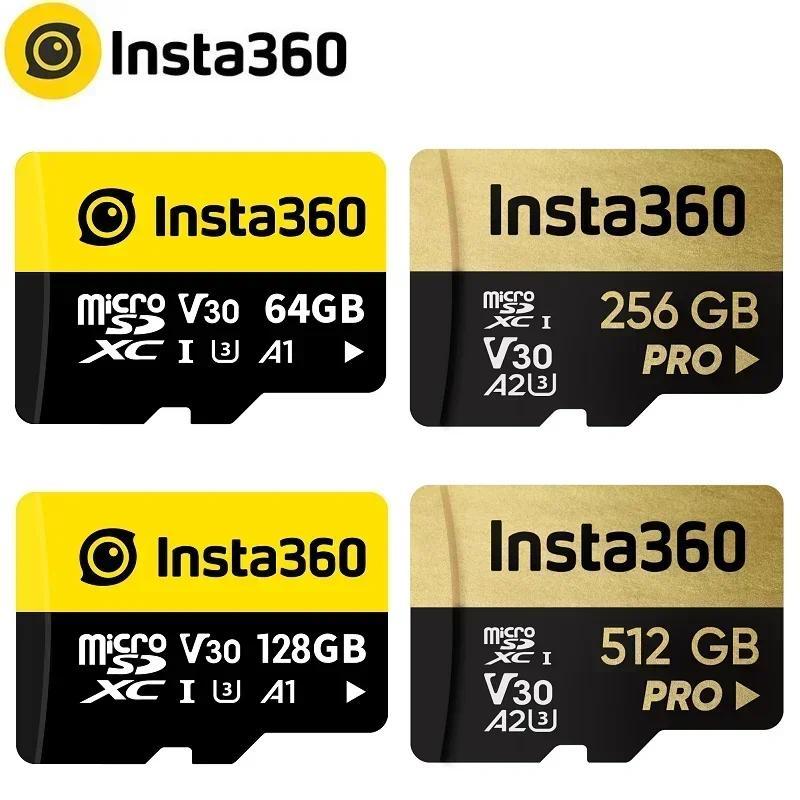Insta360 MicroSD Memory Card for Insta 360 X4 X3 ONE X2 RS Micro SD ...