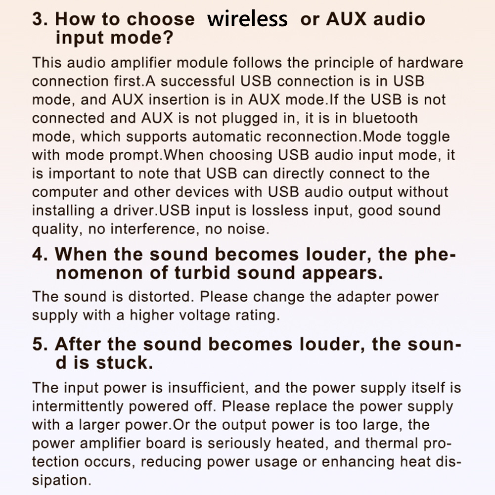 ZK-MT21 Bluetooth-Compatible Amp 2.1 Channel BT5.0 Audio Power Amp ...