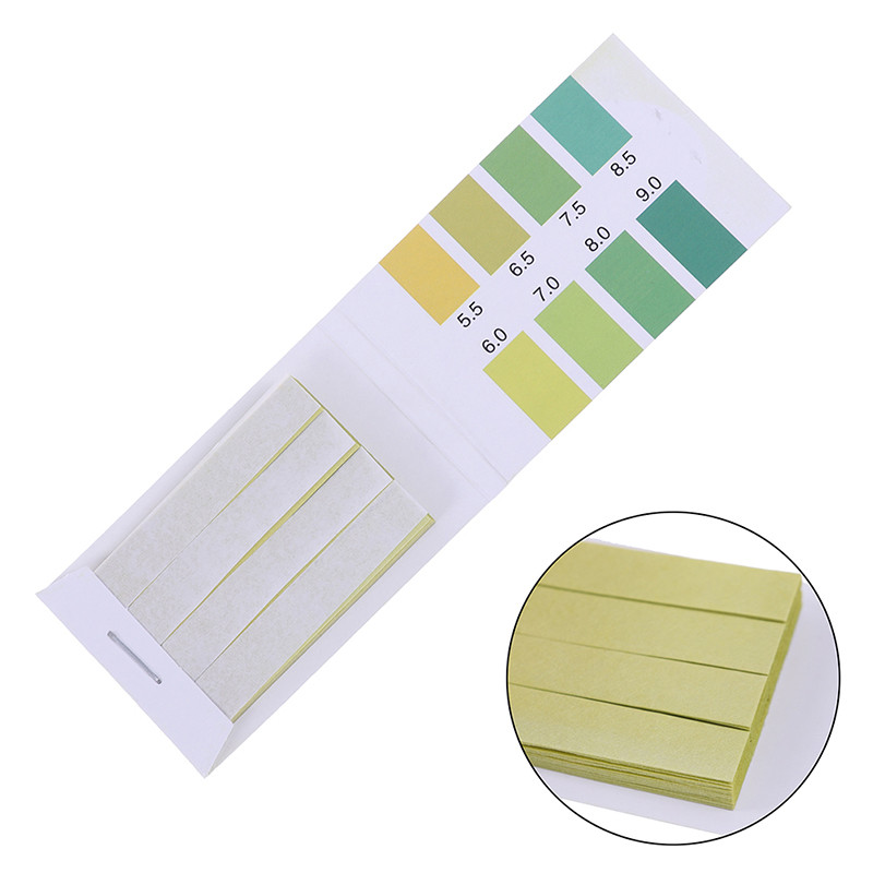 [BEO] 80×PH 5.5-9.0 Test Strips Litmus Test Paper Full Range Acidic ...