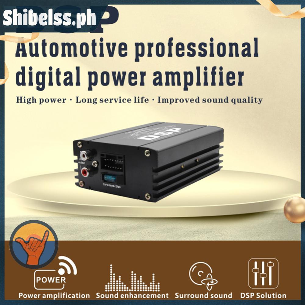 DSP Car Power Amplifier 4-Channel Audio Digital Sound Processor Car DSP ...