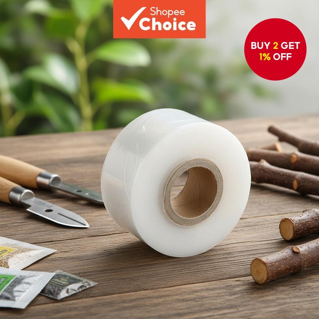 Grafting Tape for Plants and Fruit Trees – Stretchable Clear Film ...