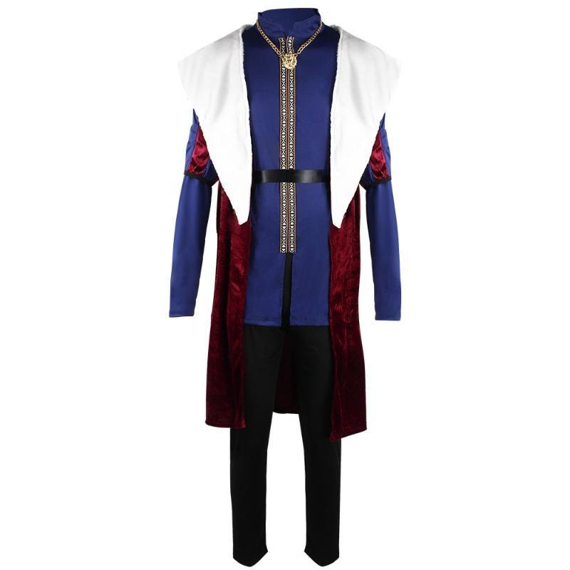 Palace King and Queen Cosplay Costumes Royal Retro Couple Costumes ...