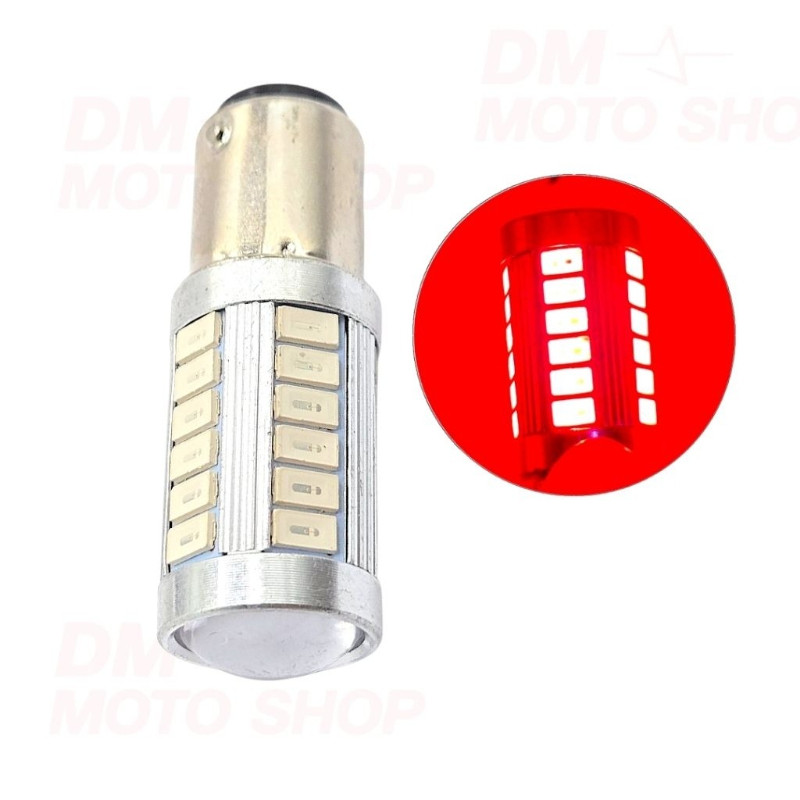 1157 LED Bulb Red Light For Motorcycle Tail Light | Shopee Philippines