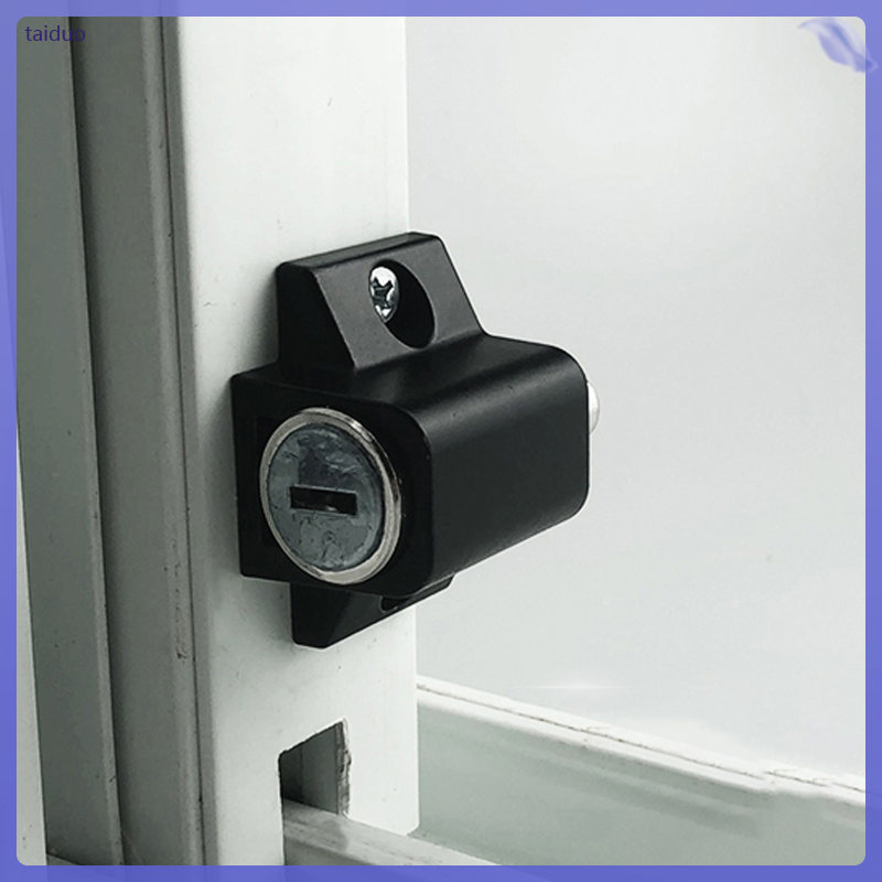 Safety Window Lock Child Stopper Door with Key Sliding Childproof Locks ...