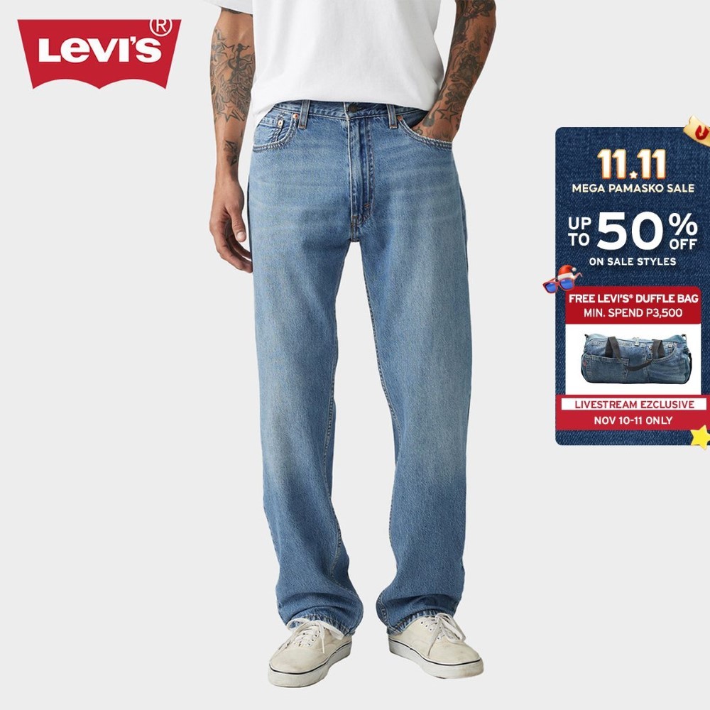 Levi's® Men's 555™ Relaxed Straight Jeans A7223-0014 | Shopee Philippines