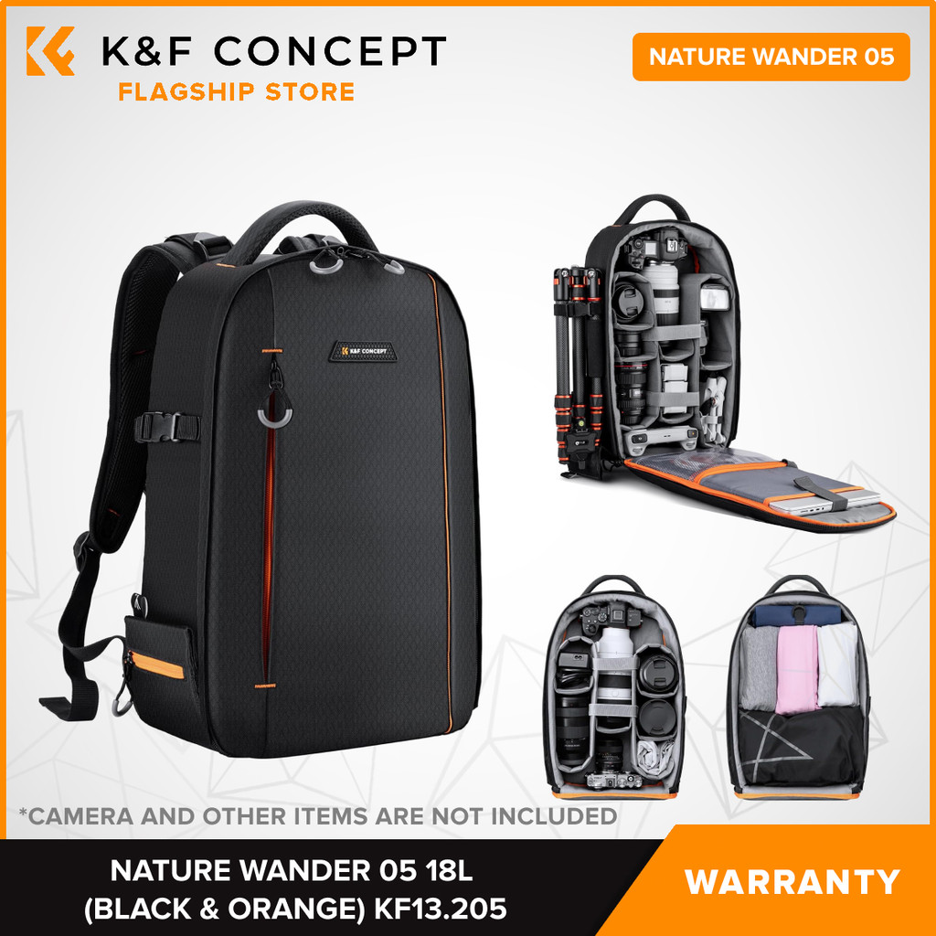 K&F Concept Nature Wander 25L Camera Bag Backpack for Videography and ...
