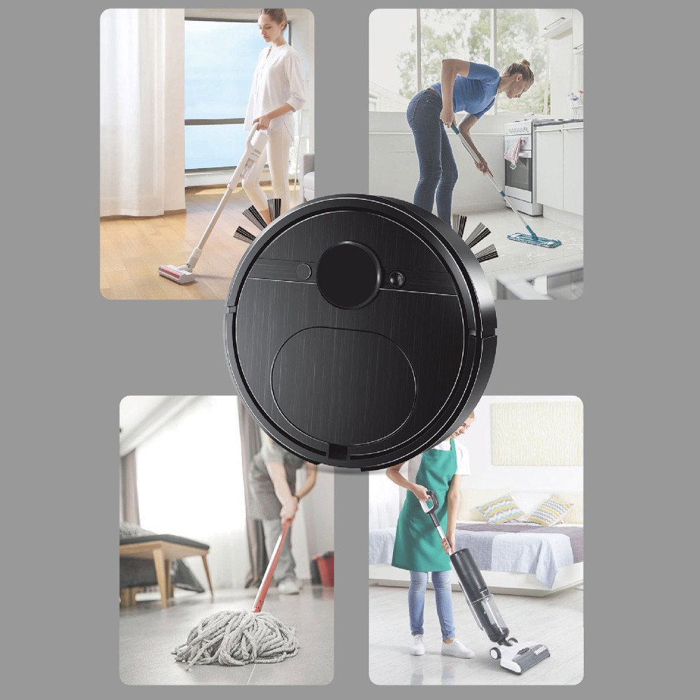 3 In 1 Strong Power Sweeping Machine with Brush & Mop Intelligent ...