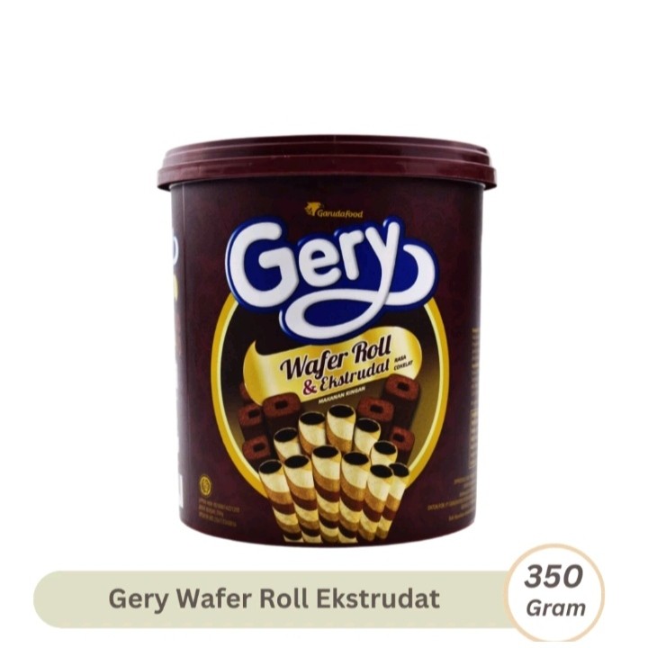 Wafer roll gery 350gr gery roll & extra choco 350 grams | Shopee ...
