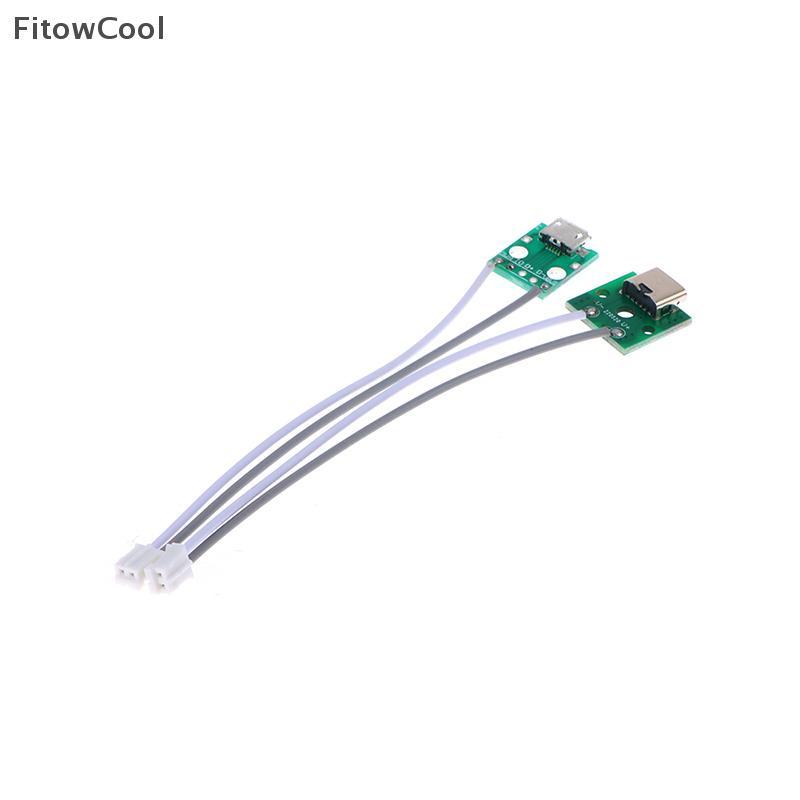 Fcph Type-C Micro USB To DIP Adapter Female Connector B Type PCB ...