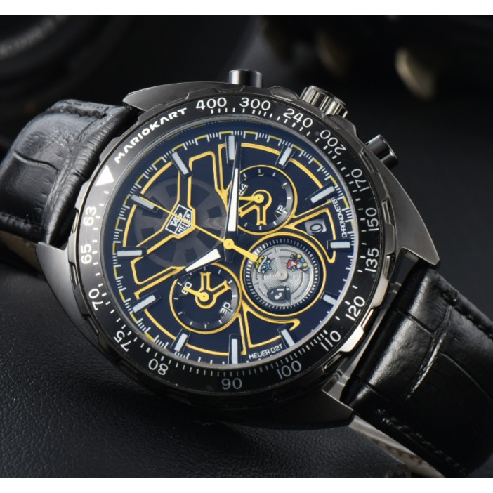TAG HEUER TEUER HEUER Carlila Series Simple Men's Watch Stainless Steel ...