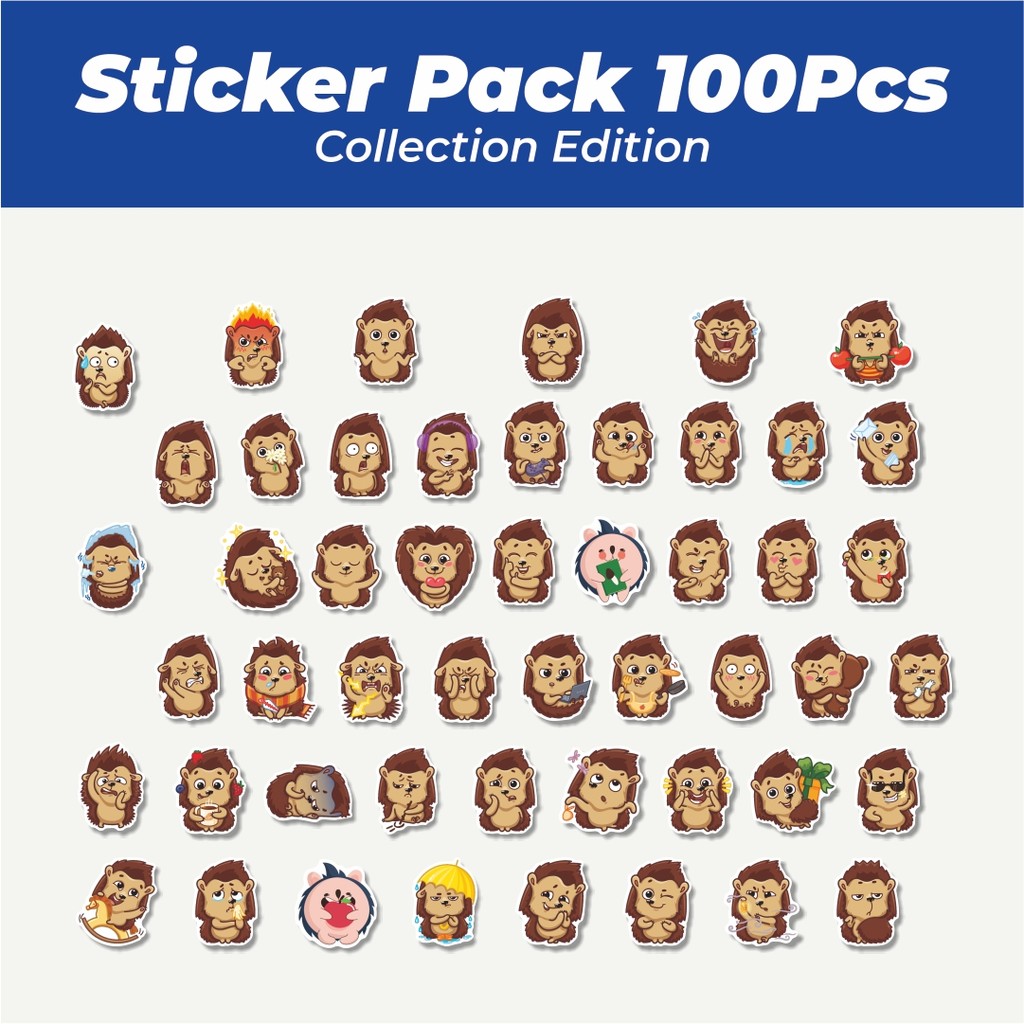 HP Hot Stickers VK SHUNYA Cute Waterproof Stickers Adhesive Waterproof ...