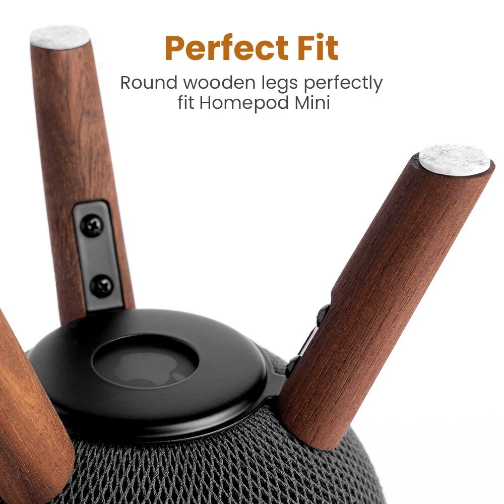[Ready Stock] Homepod mini Bracket Walnut apple Audio Small Speaker ...