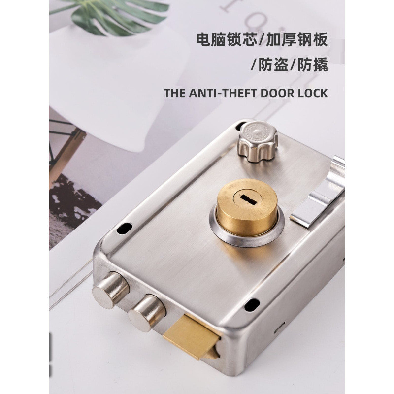 Exterior Door Lock Old-fashioned Anti-theft Door Lock Cylinder B-Class ...