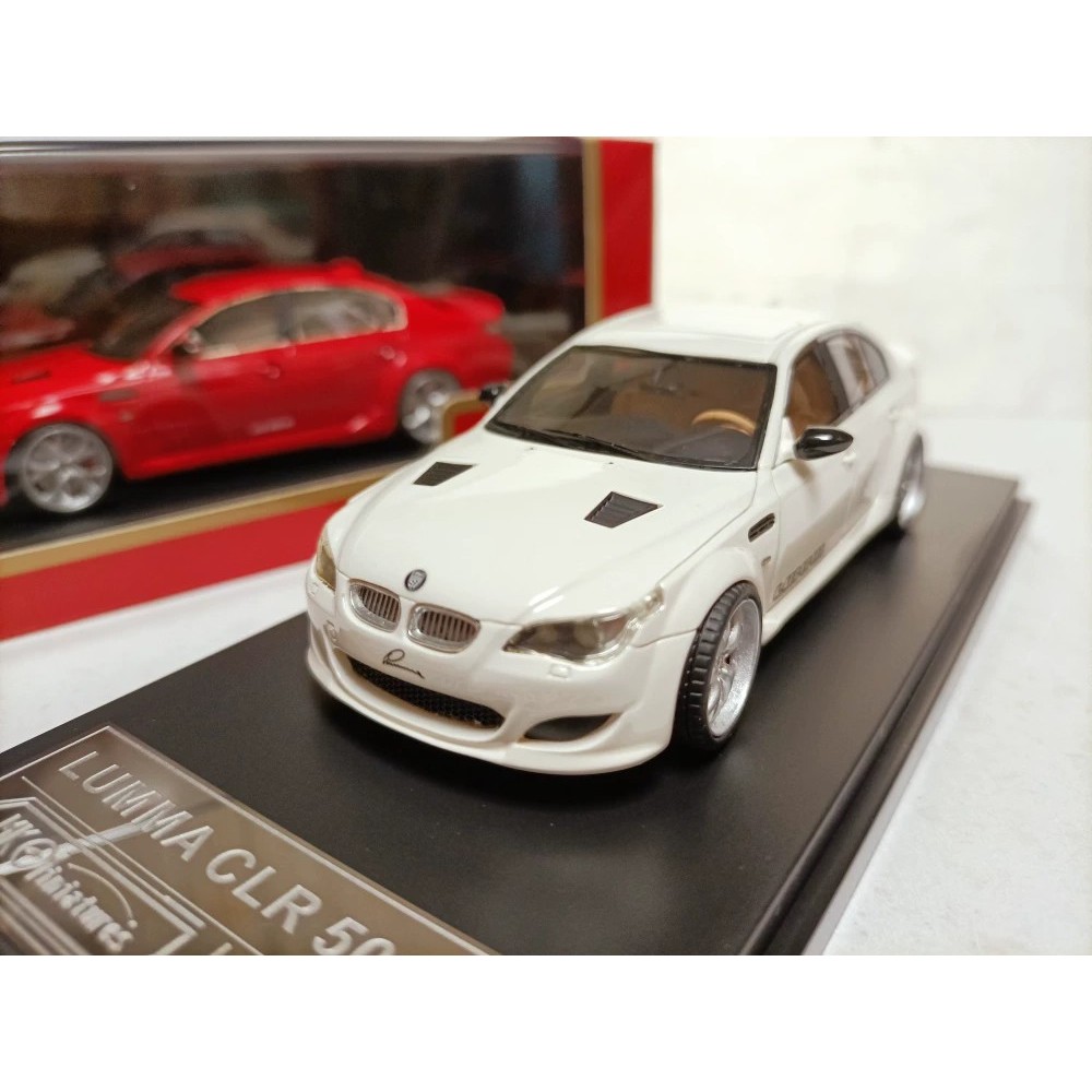 MK 1 43 BMW Modified Car Model BMW E31 760Li Lumma CLR 500RS White ...