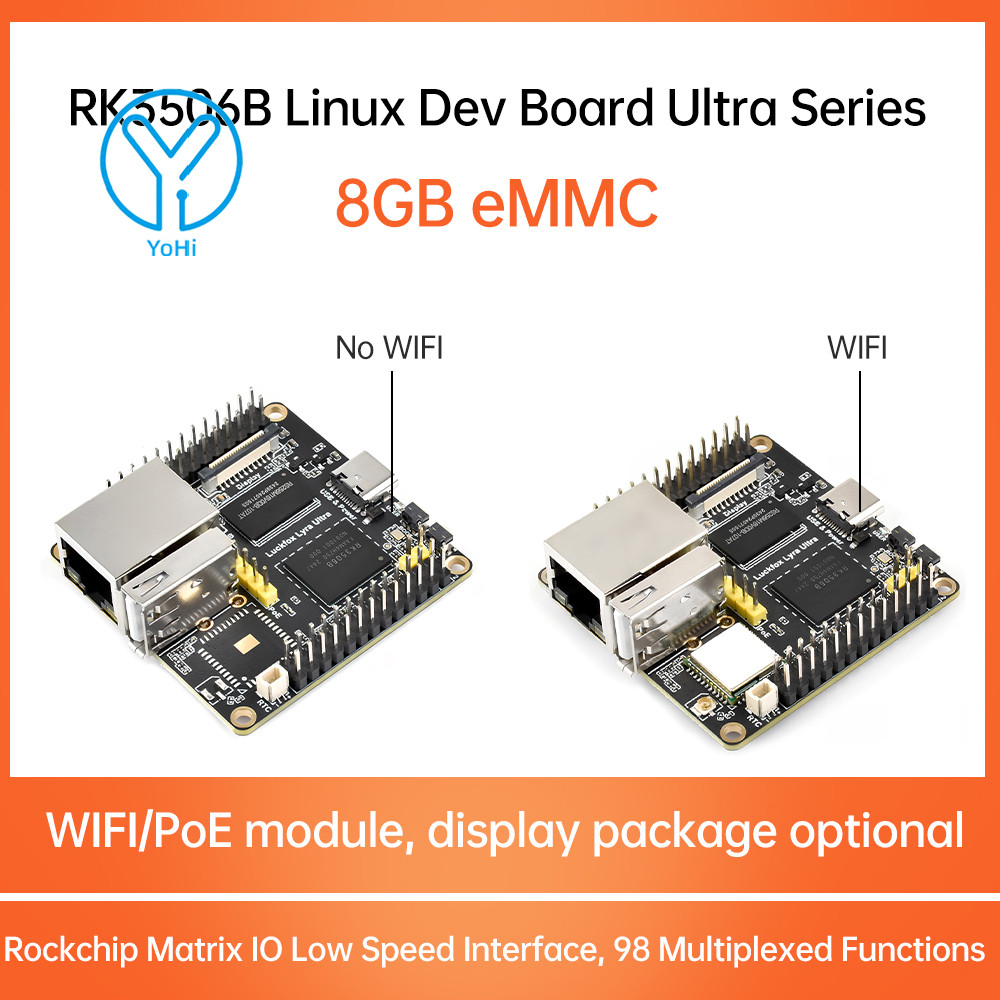 YoHi Luckfox Lyra Ultra/Luckfox Lyra Ultra W Luckfox RK3506B Chip Micro Linux Development Board ...