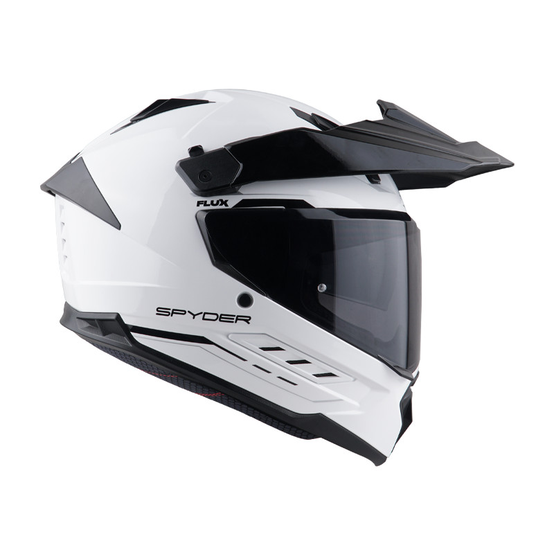 Spyder Flux PD S0 V2 Full Face Dual Visor Motorcycle Helmet | ECE ...