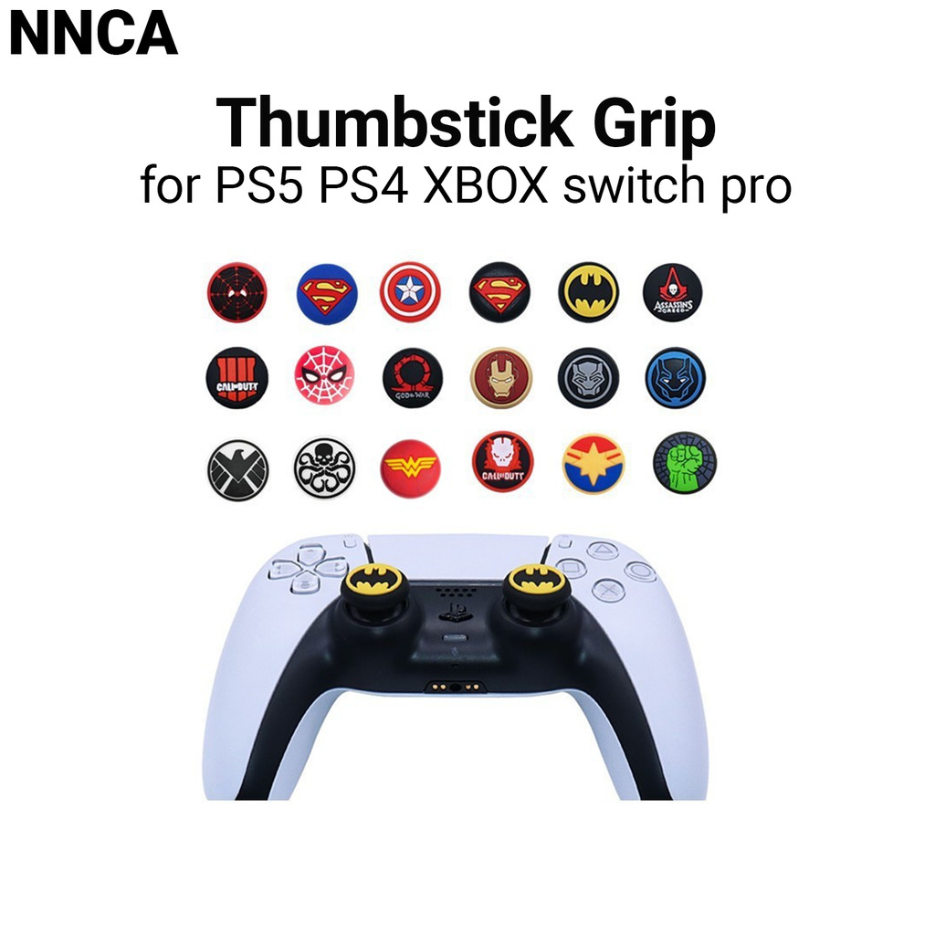 Silicone Thumbstick Caps for PS5, PS4, Xbox, Nintendo Switch Pro ...