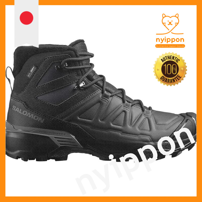 Salomon Snow Shoes Snowtrail X Ultra Snowpilot Waterproof Black Boots ...