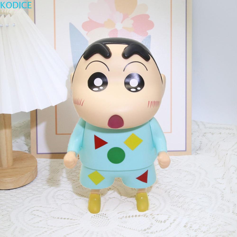 KODICE Crayon Shin-chan Piggy Bank, Savings Tank Figure Model Crayon ...